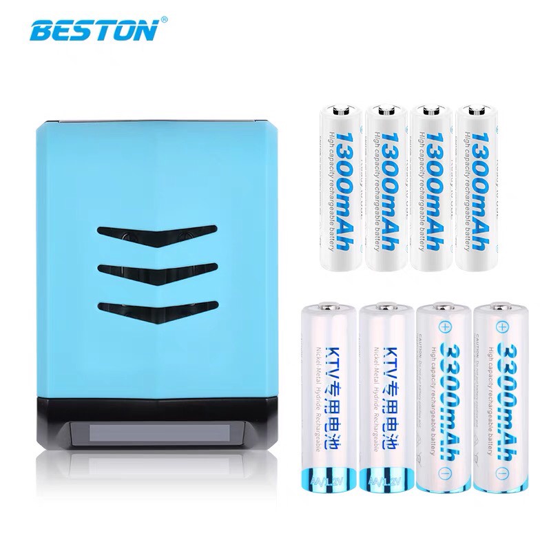 Pin sạc BESTON 1.2V AA AAA, Sạc pin chính hãng BESTON | Shopee Việt Nam