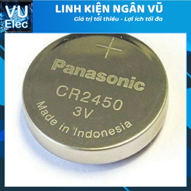 Pin CR 2450 panasonic - misubishi - Henli Max hàng tốt | Shopee Việt Nam