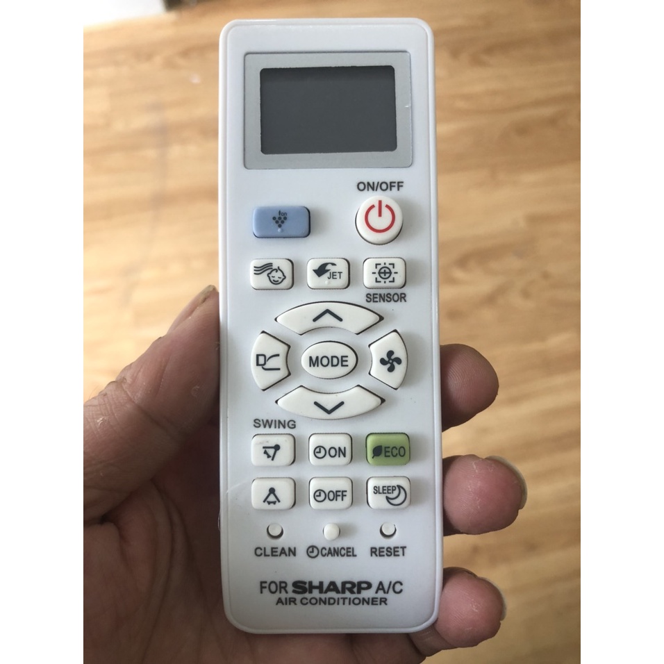 Remote máy lạnh SHARP dòng J-TECH INVERTER - Điều khiển điều hòa SHARP ...