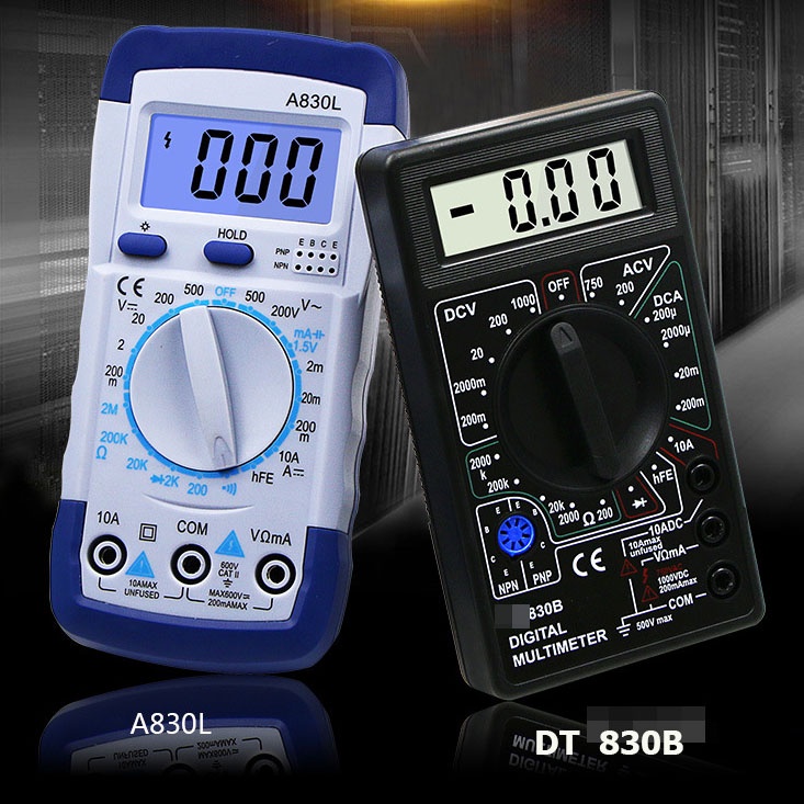 Đồng hồ đo điện DT 830B , A830L , Ampe kế vạn năng kỹ thuật số DT830B ...