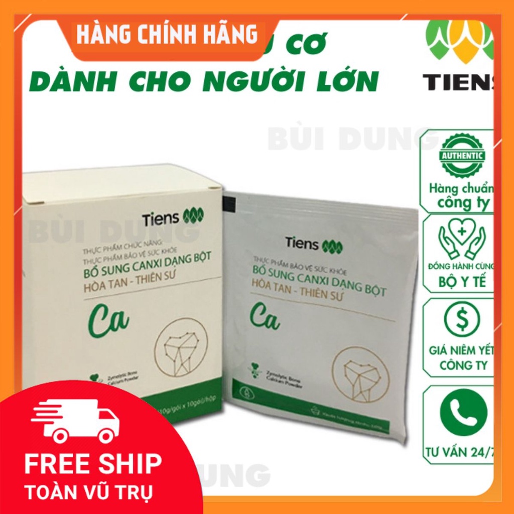 Canxi thiên sư dạng bột hòa tan người lớn tiens | Shopee Việt Nam