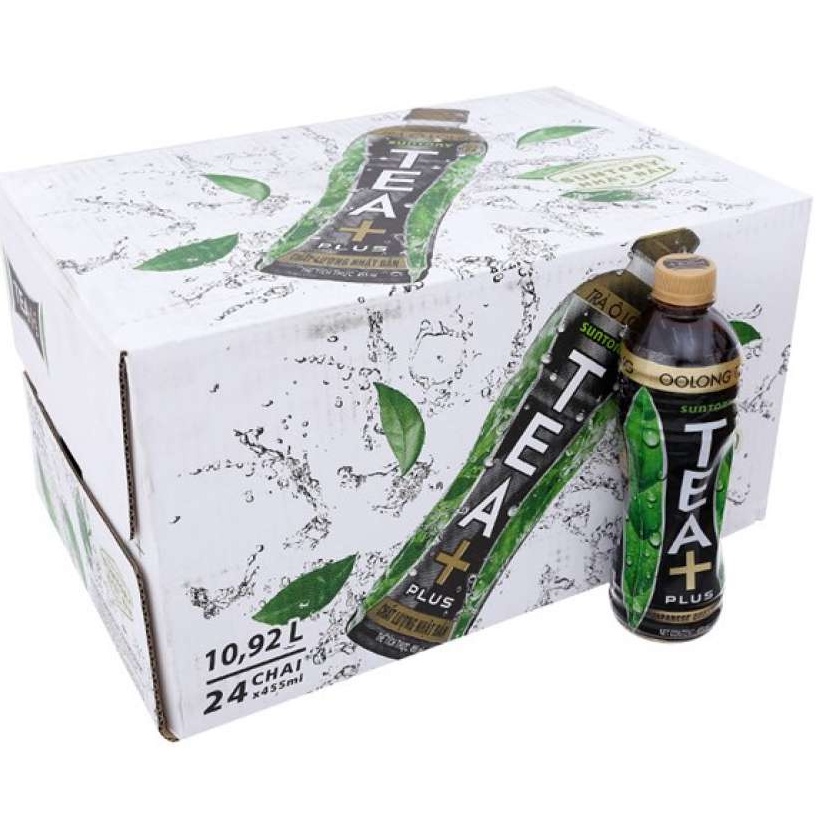 Thùng 24 chai trà Ô long Tea+ Plus 455ml | Shopee Việt Nam
