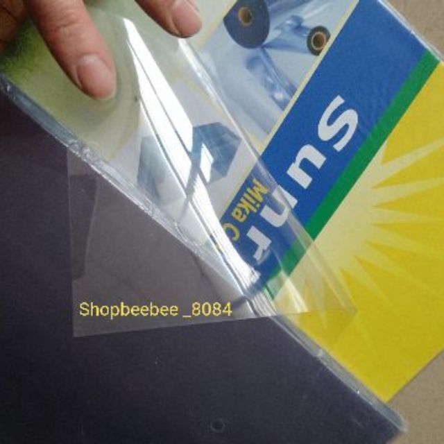 set 10 tờ bìa meka trong khổ A3 dày dặn, mika A3 | Shopee Việt Nam