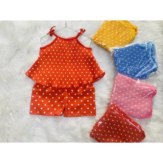 Bộ Lụa Xếp Li Bi Cột Dây Bé (6-18kg) (giao màu ngẫu nhiên) | Shopee Việt Nam