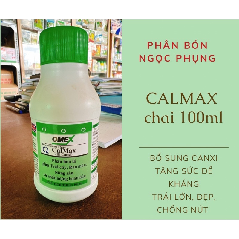 Phân bón CalMax (Hi Canxi) chai 100ml - bổ sung canxi, giúp trái lớn ...