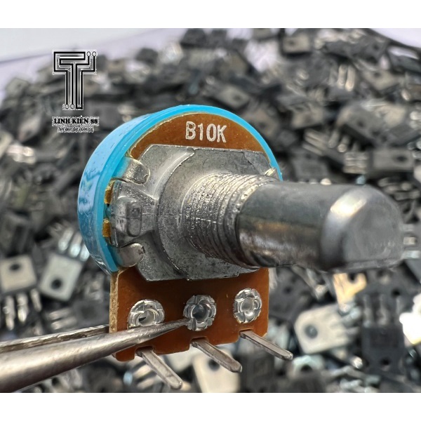 Biến trở volume Triết áp cục đẩy ampli VR 10K loại tốt có bi | Shopee ...