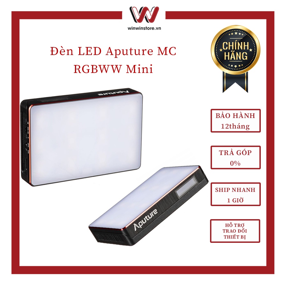 Đèn Aputure MC RGBWW Mini LED Light | Shopee Việt Nam