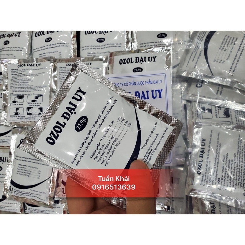 OZEROL trắng (Oresol trắng) - Bột bù nước và điện giải - 1 gói lẻ ...