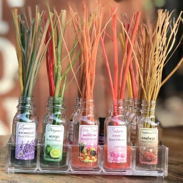 Tinh Dầu Thơm Phòng Thiên Nhiên Reed Diffuser Honghom Que Gỗ Khuếch Tán Thái Lan 15ml | Shopee ...