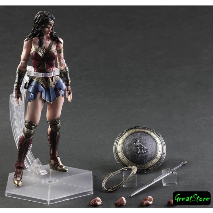 ( HÀNG SẴN ) MÔ HÌNH NHÂN VẬT WONDER WOMAN PKA FIGMA CỬ ĐỘNG ĐƯỢC ...