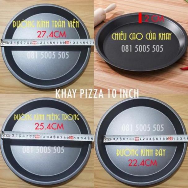 Khay Nướng Bánh Pizza Chống Dính 6inch - 7inch - 8inch - 9inch - 10inch ...