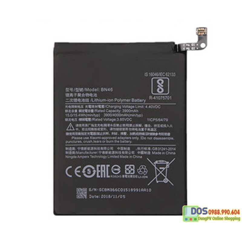 Pin điện thoại Xiaomi Redmi 7 BN46 zin, thay pin điện thoại Xiaomi ...