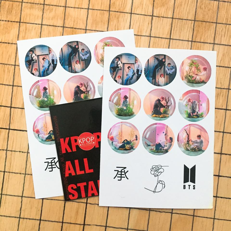 [IN THEO YÊU CẦU] COMBO 5/10/20 Tờ Sticker/Nhãn Dán – Tự Cắt, In Logo ...