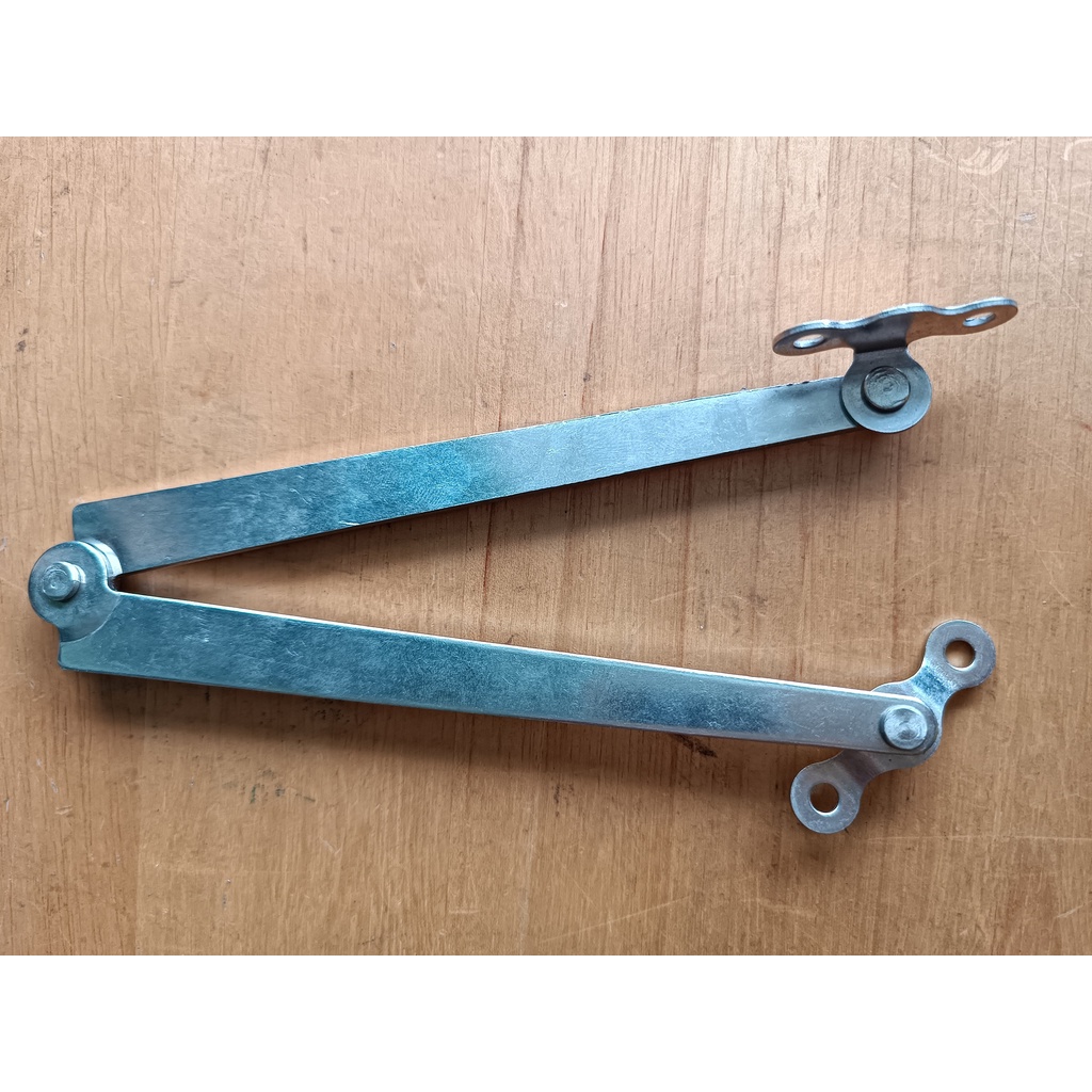 Cặp thanh chống gió INOX (Giò gà) dùng cho cửa sổ Nhôm Sắt dải 25 cm ...