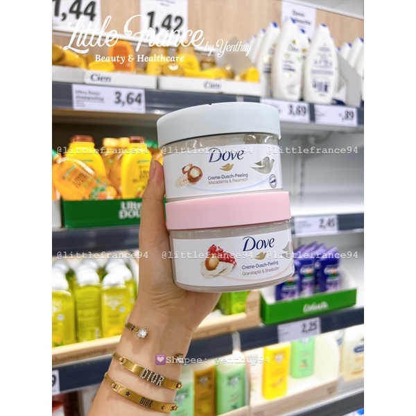 [Little France] Tẩy tbc Dove bản Châu Âu | Bay air | Shopee Việt Nam