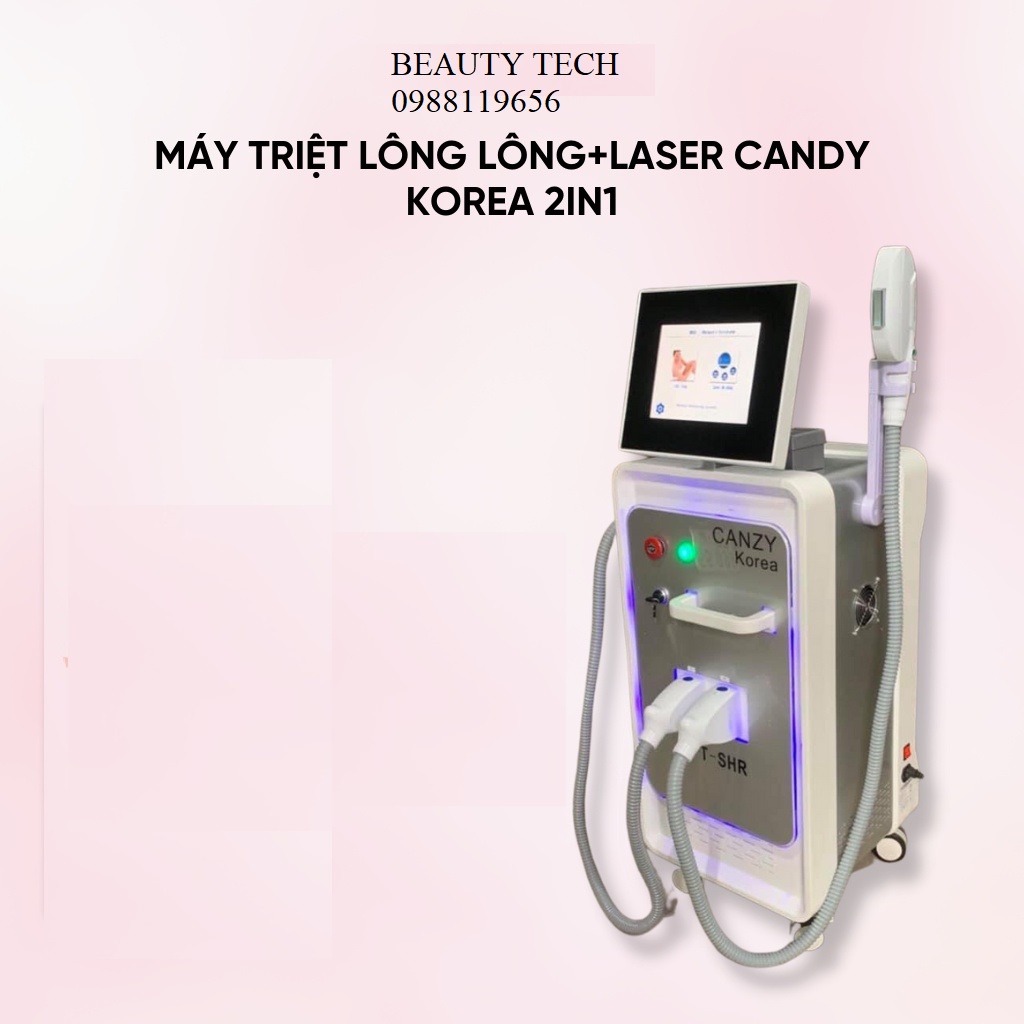 MÁY TRIỆT LÔNG+LASER CANDY KOREA 2IN1 CHÍNH HÃNG | Shopee Việt Nam