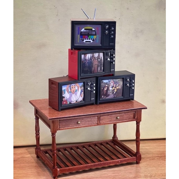Mô hình tivi retro mini nhiều mầu | Shopee Việt Nam