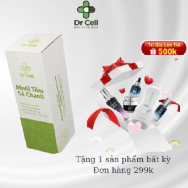 MUỐI TẮM SPA CHANH SẢ,HỖ TRỢ VIÊM NAN LÔNG DR CELL 100G | Shopee Việt Nam
