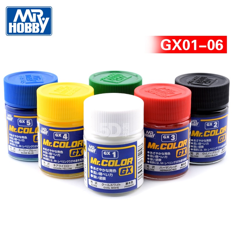 Sơn mô hình Mr Color GX01 - GX06 18ml | Shopee Việt Nam