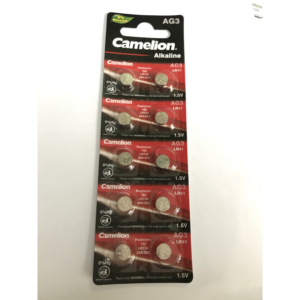 Pin Camelion AG3 LR41/LR736 vỉ 1 viên | Shopee Việt Nam