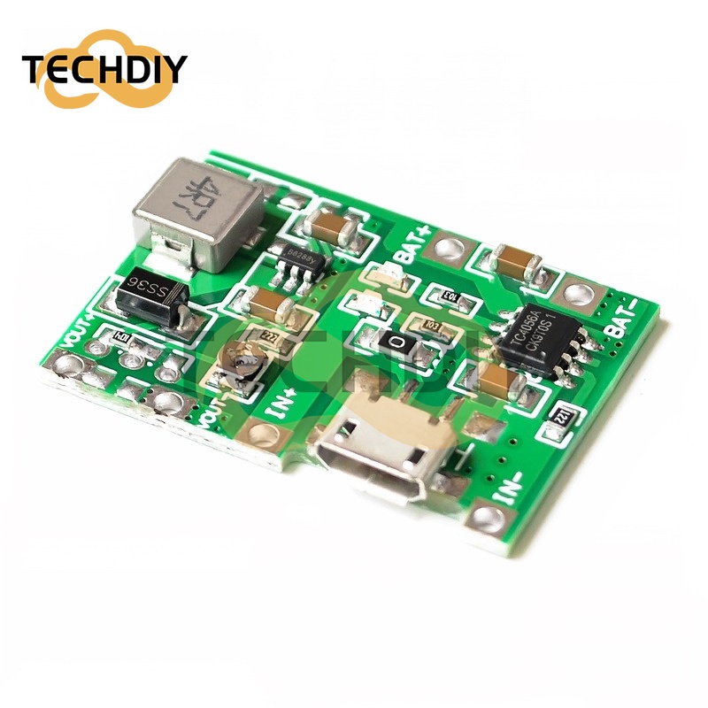 Set 10 Mô Đun Hạ Áp Pin Lithium Li-ion 18650 3.7V 4.2V DC-DC Chuyên ...