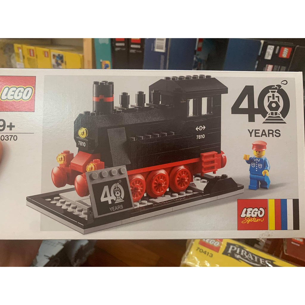 Lego 40370 Steam Engine 40 Years Exclusive - Động cơ hơi nước độc quyền ...