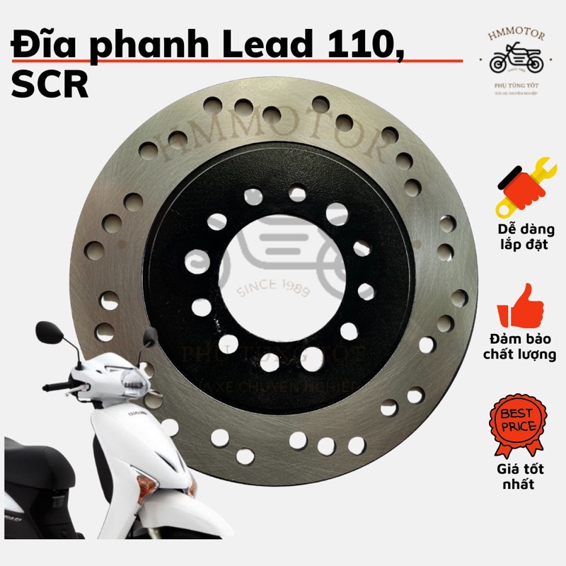 Đĩa phanh dầu (đĩa thắng) Lead 110 Scr loại 1 | Shopee Việt Nam
