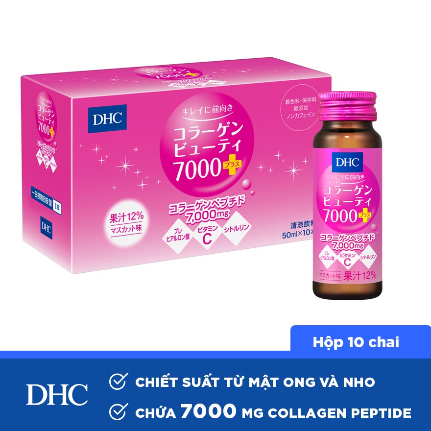 Collagen nước DHC Collagen Beauty 7000 Plus (10 Lọ) | Shopee Việt Nam