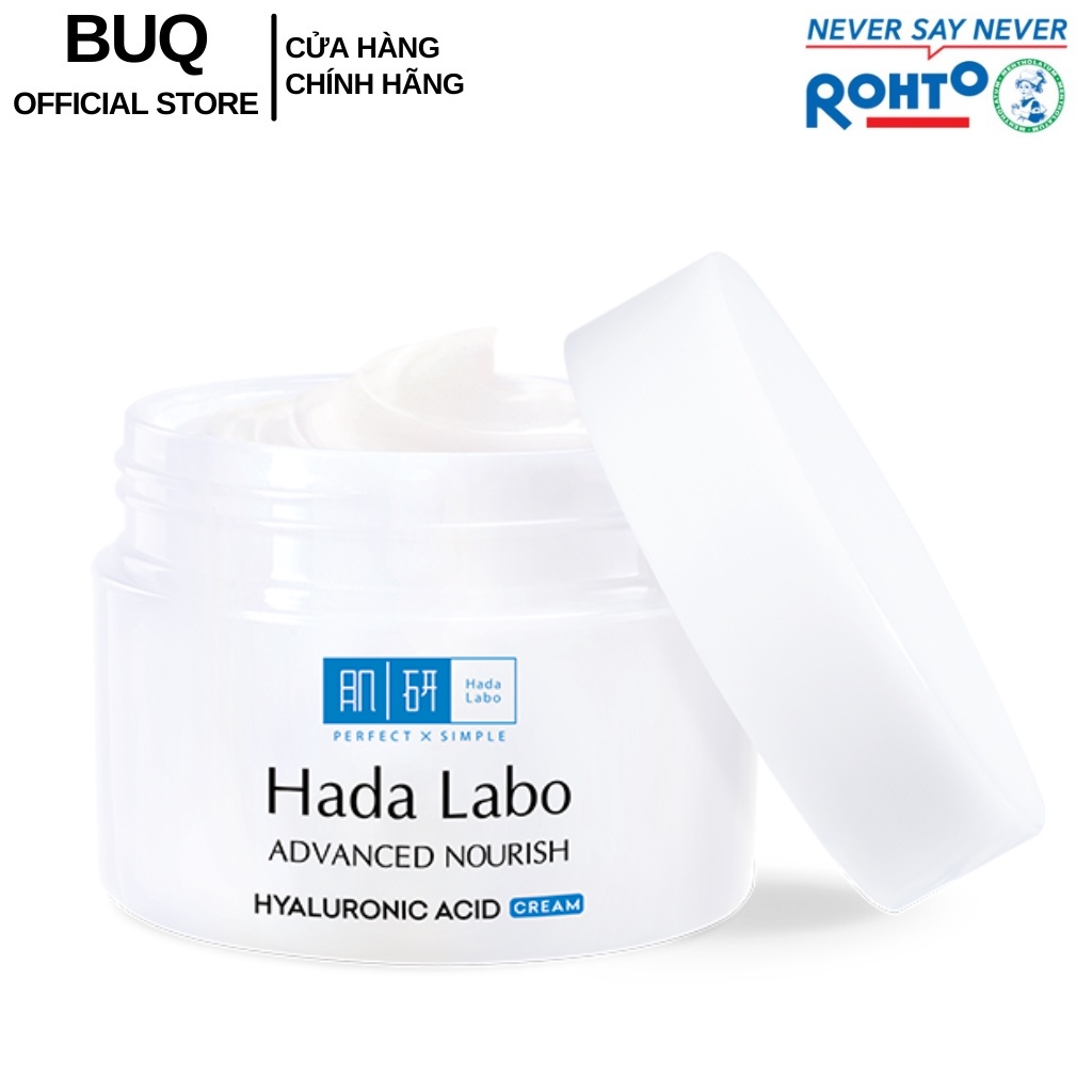 Kem Dưỡng Ẩm Tối Ưu HADA LABO Advanced Nourish Cream Màu Trắng 50g | Shopee Việt Nam