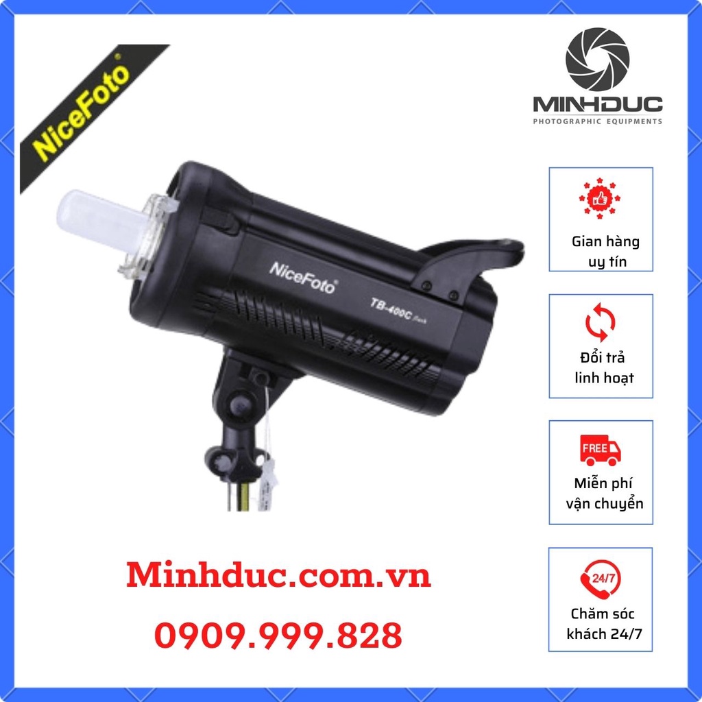 Đèn flash Nicefoto TB400C | Shopee Việt Nam