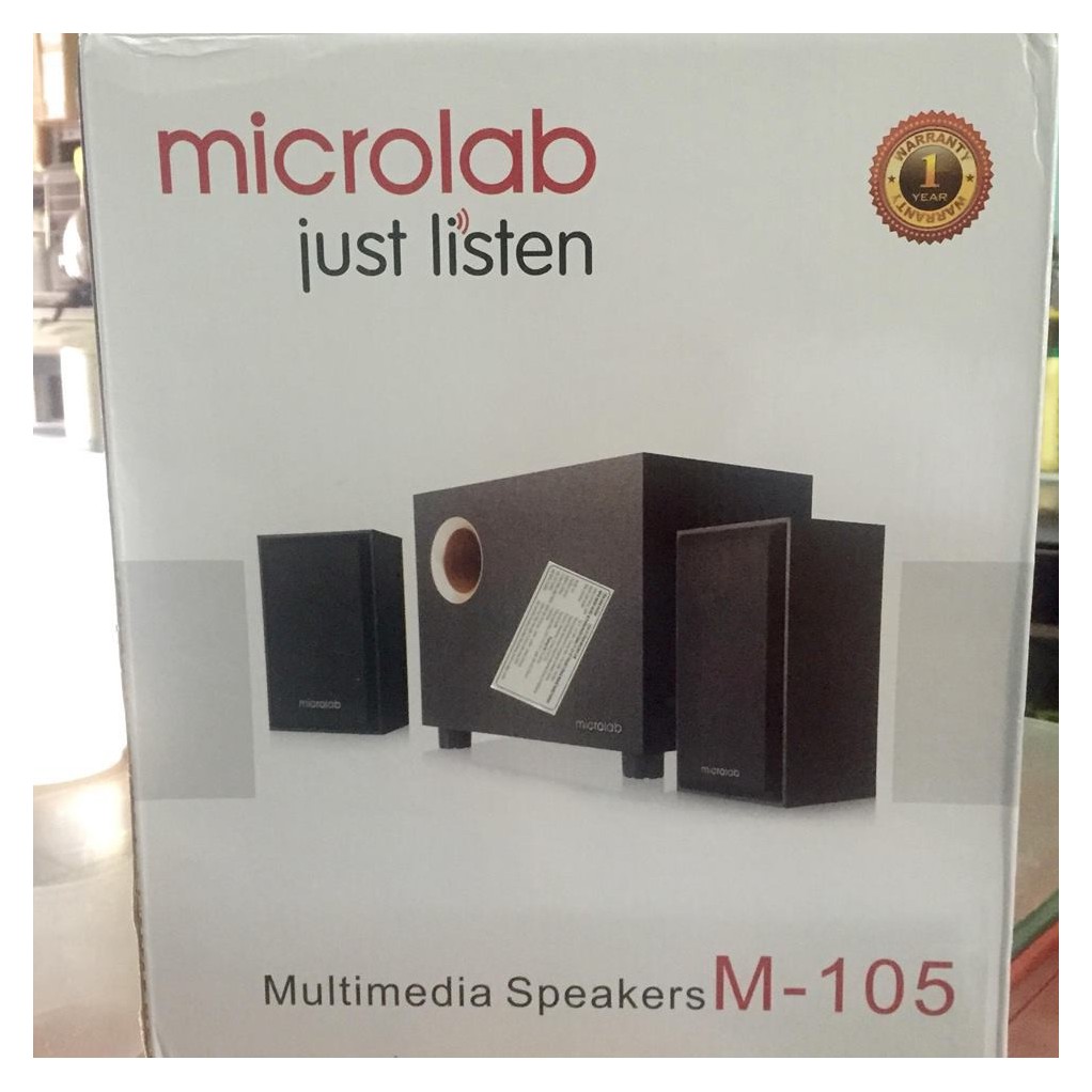 Loa vi tính Microlab M105 - hàng new full hộp- phụ kiện | Shopee Việt Nam