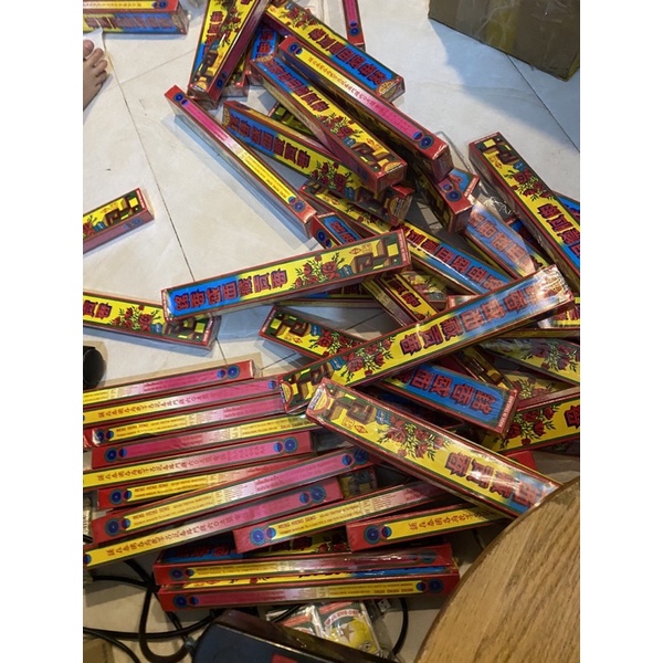 [CHÍNH HÃNG] NHANG ĐEN Meng Hieng Seng XÔNG MAY MẮN THÁI LAN - 1 HỘP 42 ...