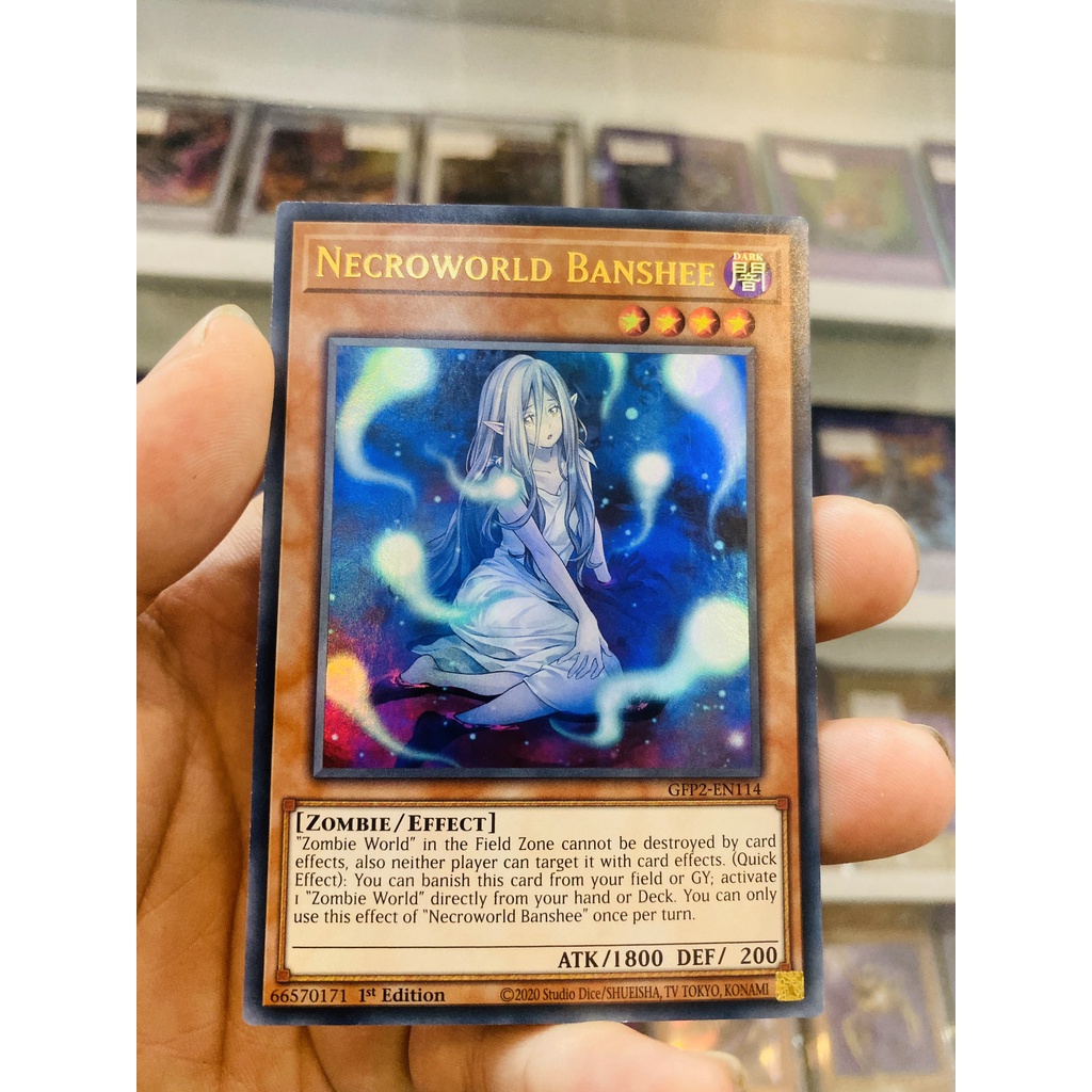 Thẻ Bài YugiOh! Mã GFP2-EN114 - Necroworld Banshee - Ultra Rare - 1st ...
