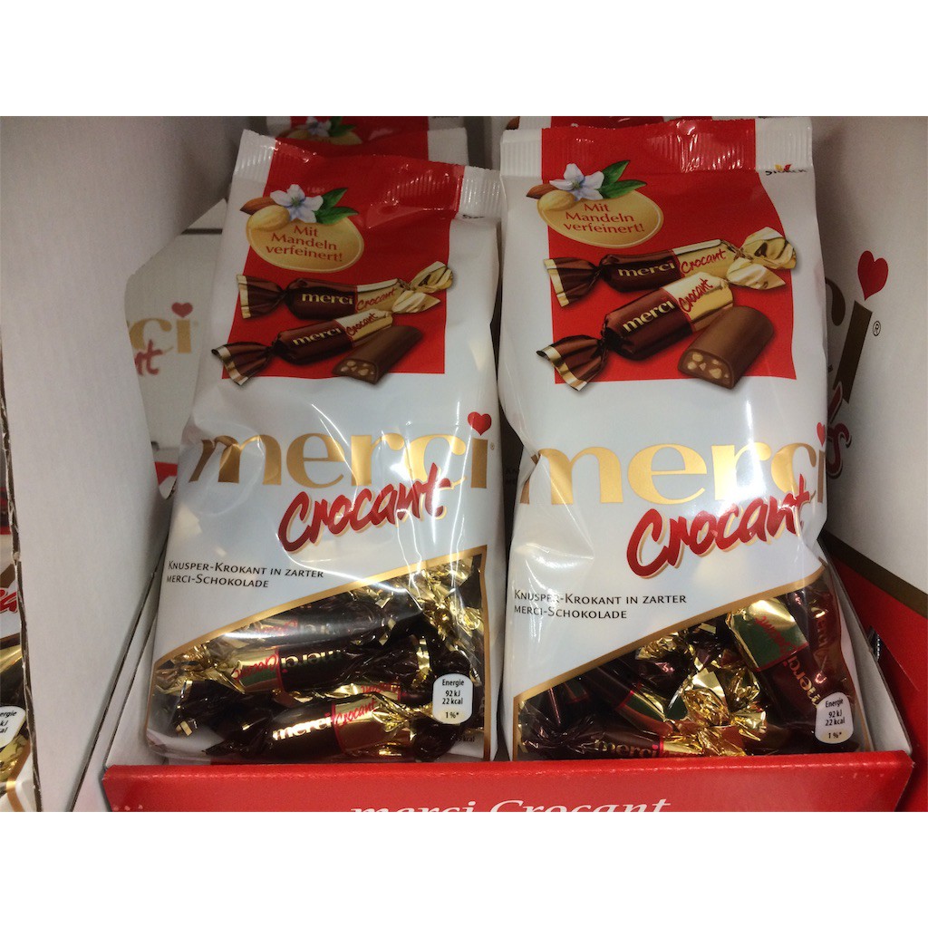 Kẹo socola Merci Crocant 200g | Shopee Việt Nam