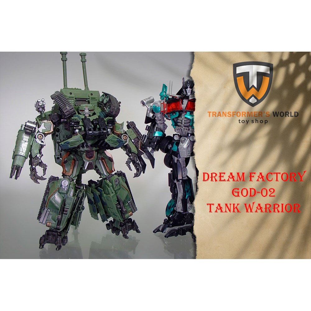 Mô hình Transformers Dream Factory GOD-02 APS02 Tank Warrior KO Version ...