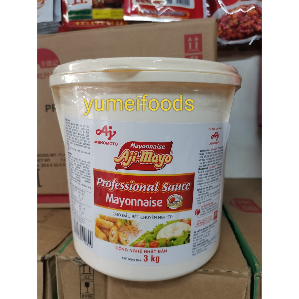 Mayonnaise Aji-mayo 3kg - Mayone 3kg | Shopee Việt Nam