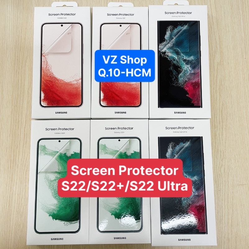 Chính hãng nguyên seal-Combo dán bảo vệ màn hình cho Samsung Galaxy S22 ...