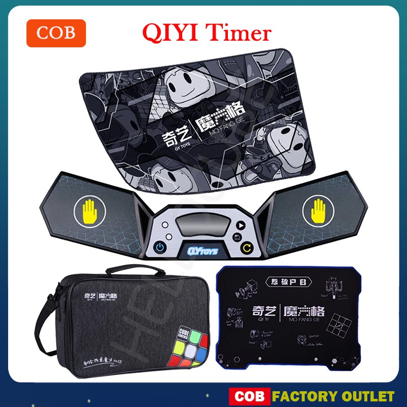 QiYi Timer Mofangge Speed Cube Magic Cubes SpeedCubing Timer Competition Mat Timing Count ...