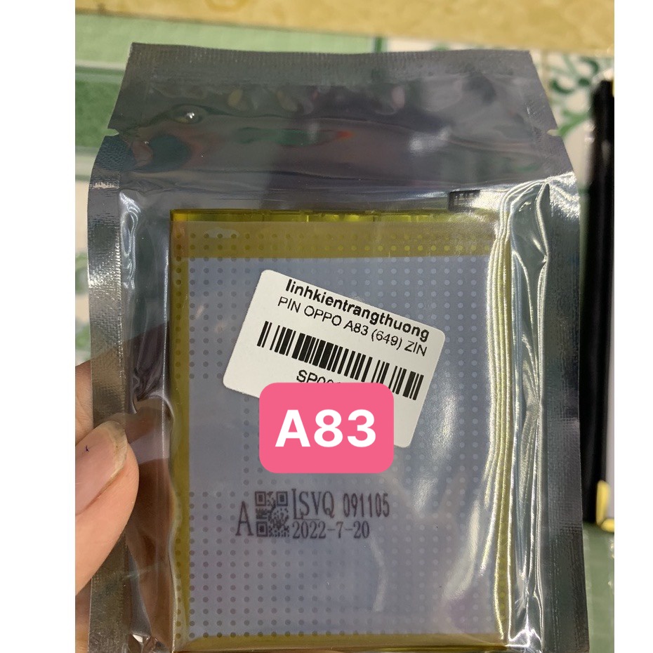 pin I điện thoại oppo a83 blp 649 ( LOẠI ZIN) | Shopee Việt Nam