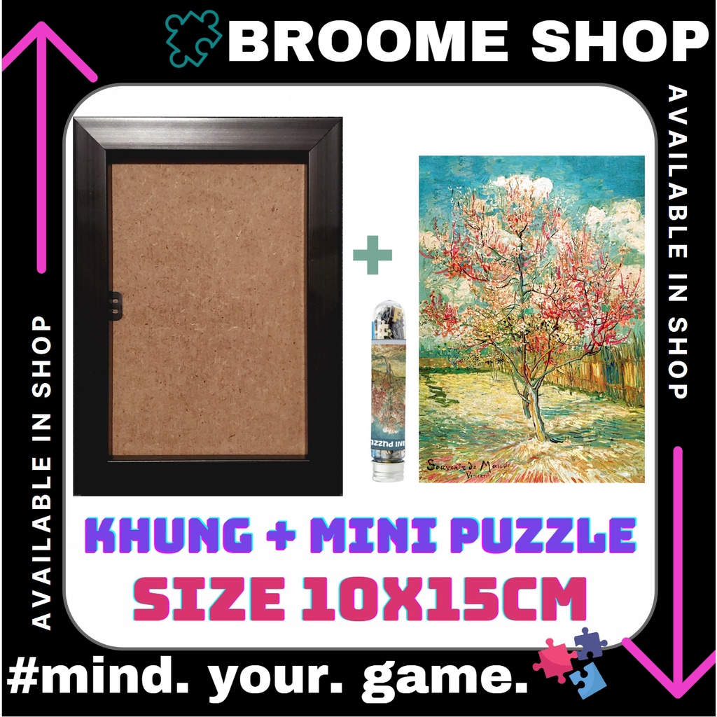Mini Puzzle Van Gogh 150pcs Bộ tranh xếp hình 150 miếng tranh xếp hình ...