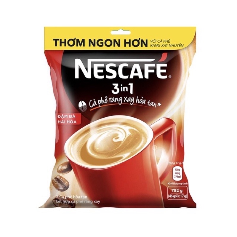 Nestcafe cà phê 46 gói 3in1(46 gói*17gr- date mới) | Shopee Việt Nam