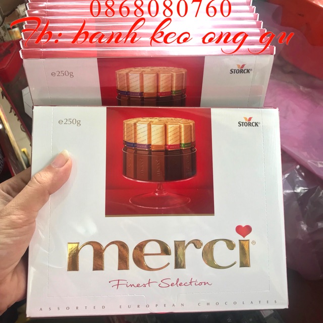 Socola Merci tổng hợp hộp 250g | Shopee Việt Nam
