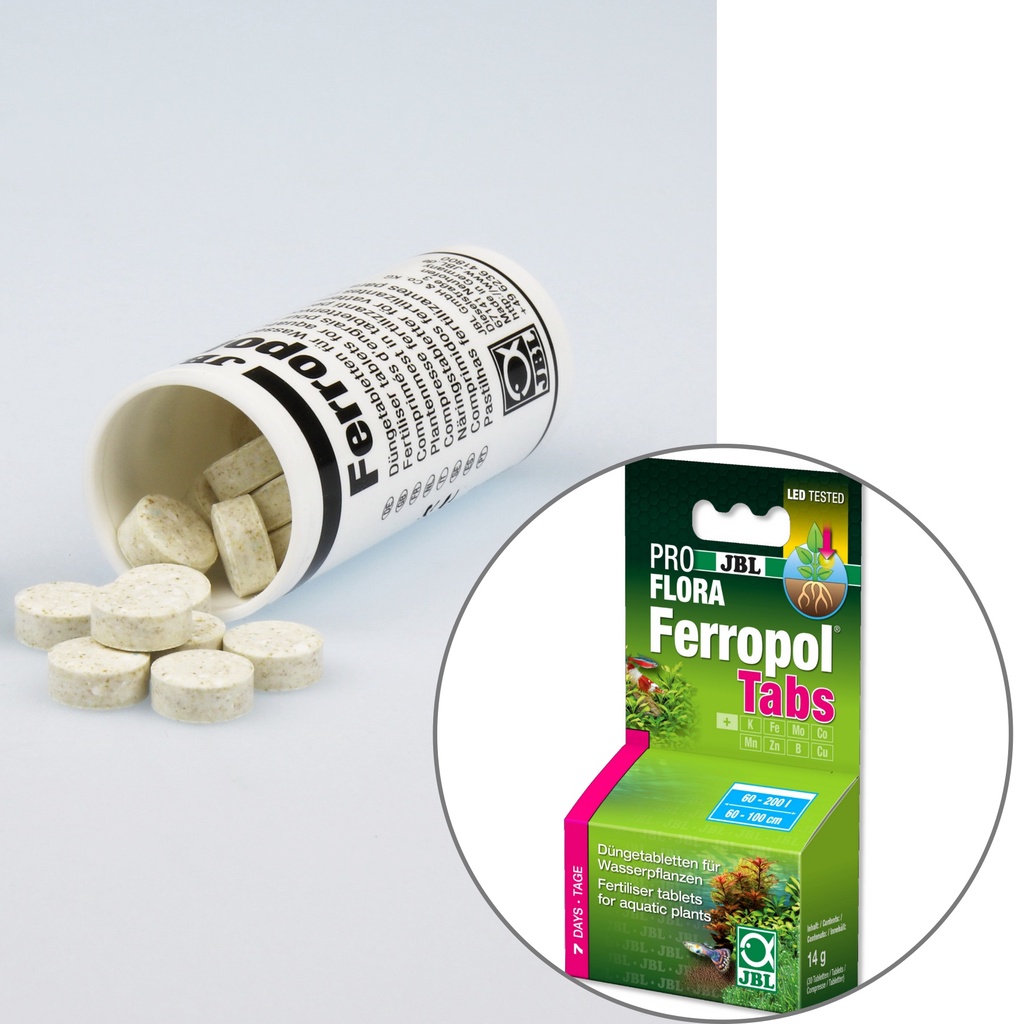 JBL Ferropol Tabs (trải nghiệm) – viên phân gốc tổng hợp tiết kiệm, bổ ...