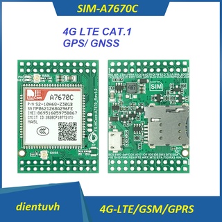 Module Sim 4G LTE Cat.1 A7670C phiên bản có GPS / GNSS thay thế ...