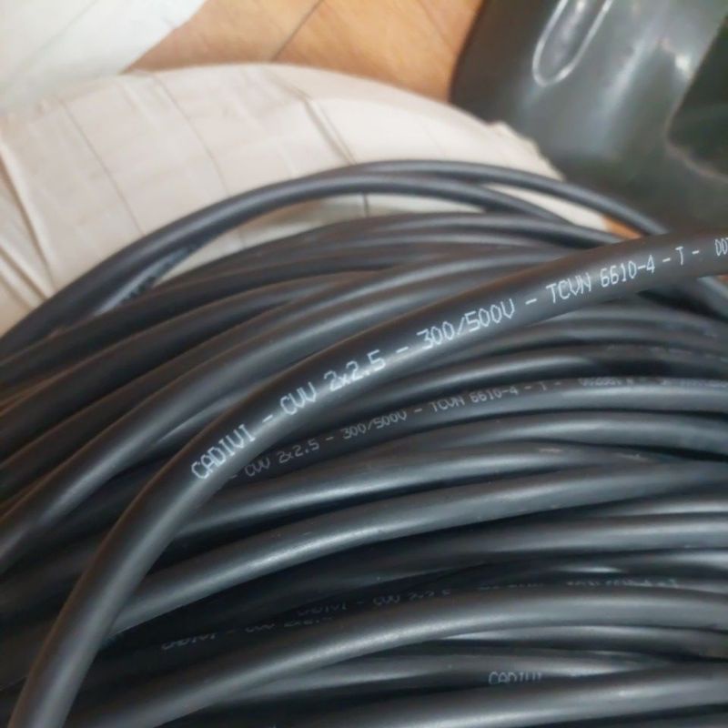 dây điện 2*2.5 cadivi chính hãng .( tính theo 1m) | Shopee Việt Nam