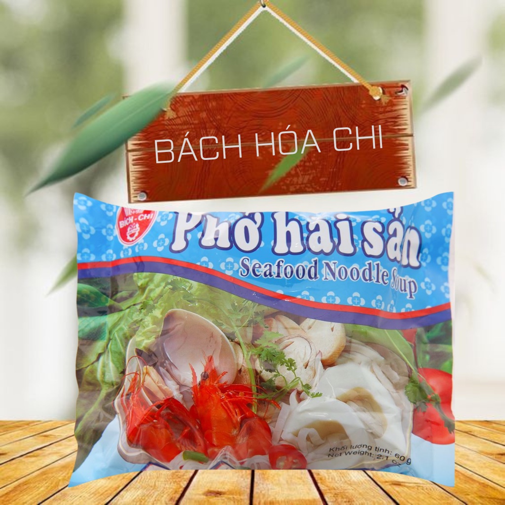 Lốc 10 gói phở hải sản Bích Chi 60g | Shopee Việt Nam