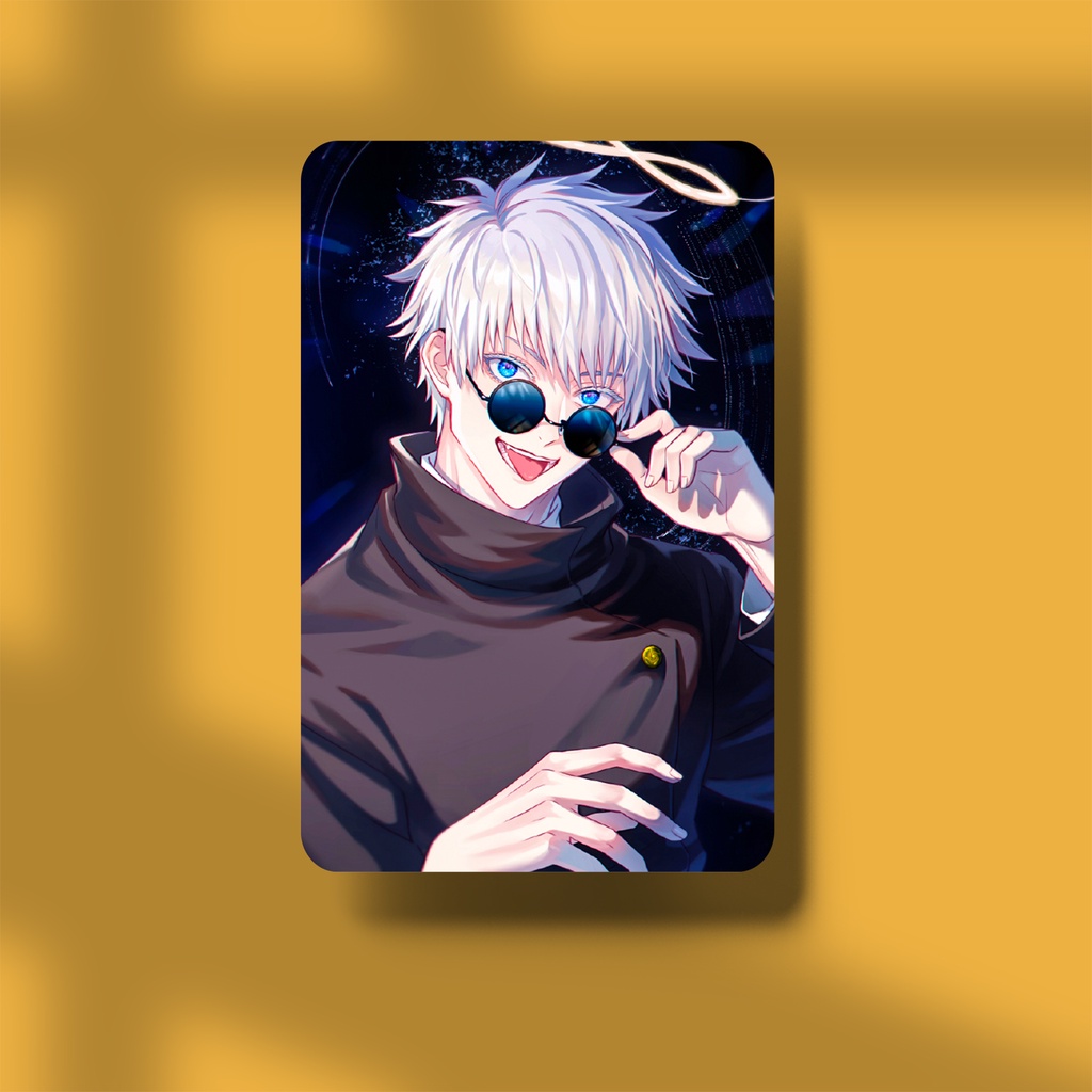 [ PHOTOCARD ] Thẻ Card Bo Góc Anime Gojo Satoru Jujutsu Kaisen - Giấy ...