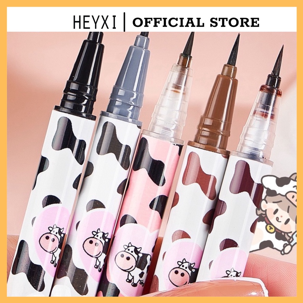 Bút kẻ mắt HEYXI Eyeliner bò sữa chống thấm nước lâu trôi nhanh khô ...