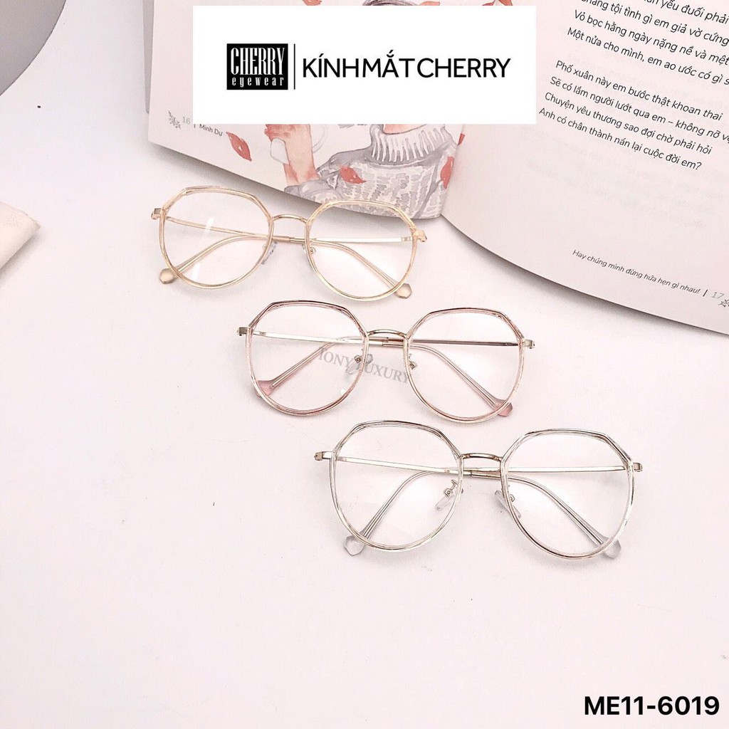 Gọng Kính Cận Mắt Tròn To Teen ME11-6019 Dáng Chuẩn đẹp | Shopee Việt Nam