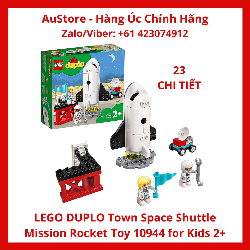 [LEGO CHÍNH HÃNG] 10944 - Tàu Tên Lửa Vũ Trụ (LEGO DUPLO Town Space ...